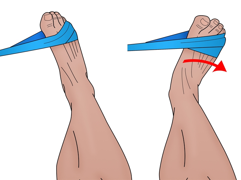 Ankle Eversion Theraband
